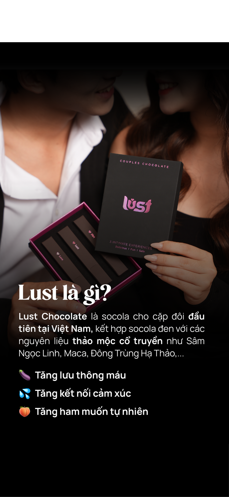 Lust Chocolate - Socola Cặp đôi đầu tiên tại Việt Nam – LUST